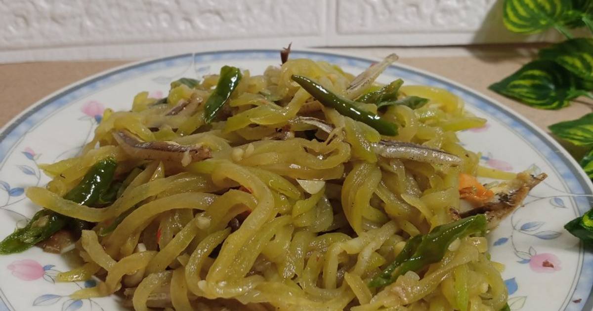 Resep Tumis Labu Siam Teri oleh Indah Ayu - Cookpad