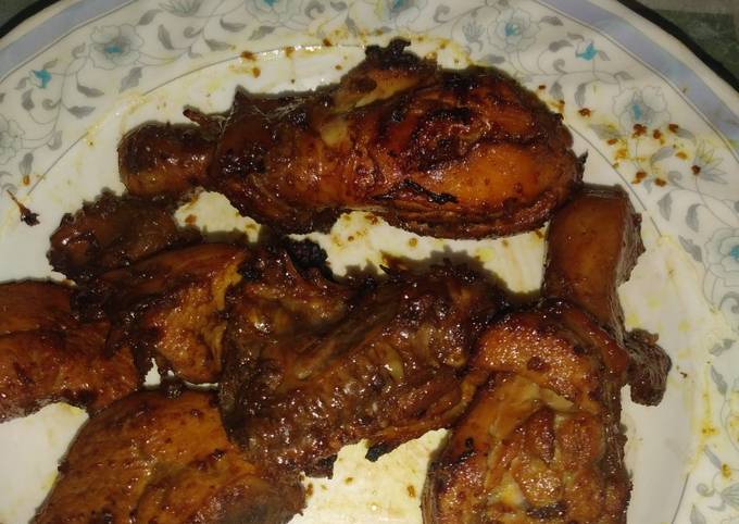 Resep Ayam Bakar Ungkep Oleh Ninda Agustin Cookpad