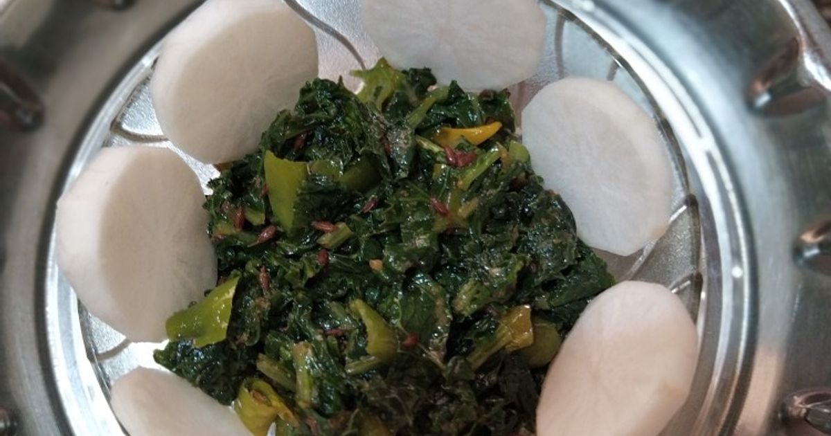 mitu madlani દ્વારા રેસીપી મૂળા નું વઘારિયું (Mooli Vaghariyu Recipe In ...