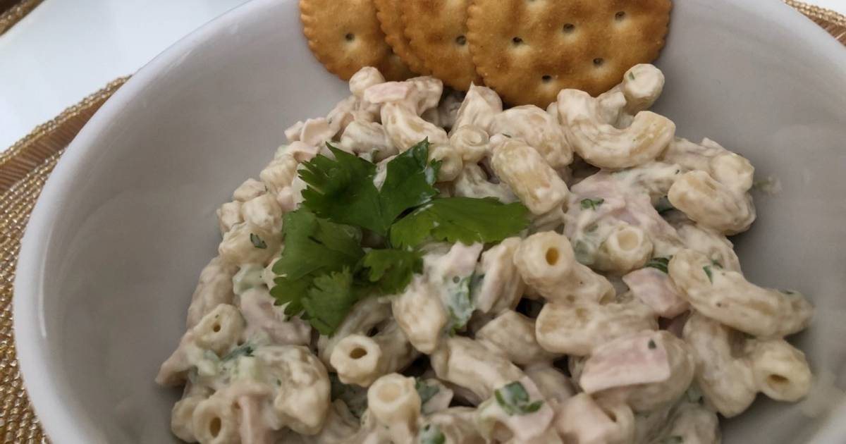 Ensalada de coditos con mayonesa y verduras - 100 recetas caseras- Cookpad