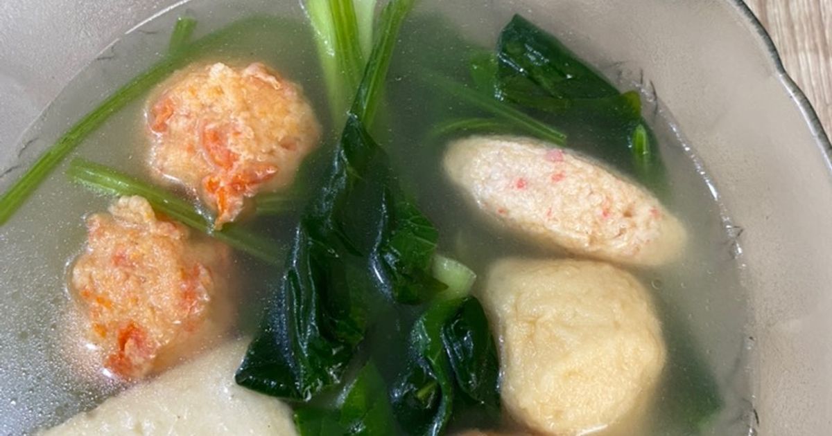 Resep Sup Bakso Suki Sederhana oleh Dewi - Cookpad