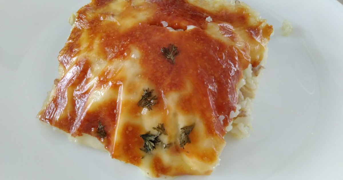 Resep Opor Baked Rice oleh Rosella Tea - Cookpad