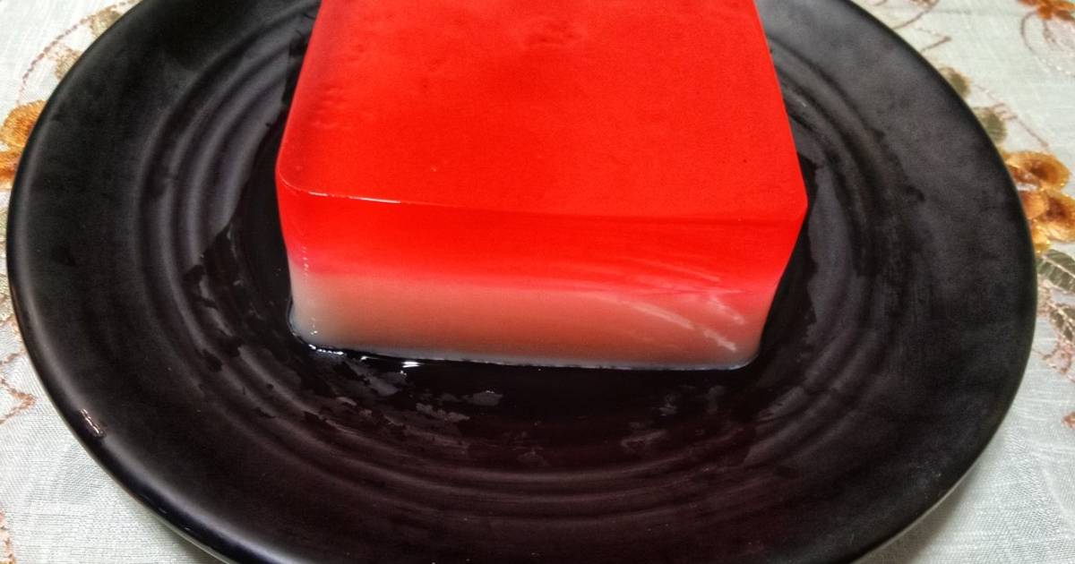 Resep Puding Merah Putih oleh Wulan - Cookpad