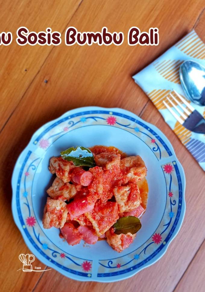 Resep Tahu Sosis Bumbu Bali oleh Lia Ariani - Cookpad