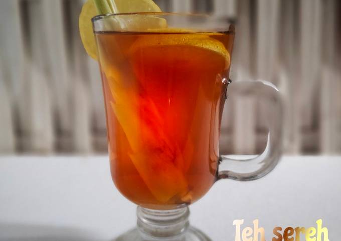 Resep Teh Sereh Lemon oleh AnisNayla - Cookpad