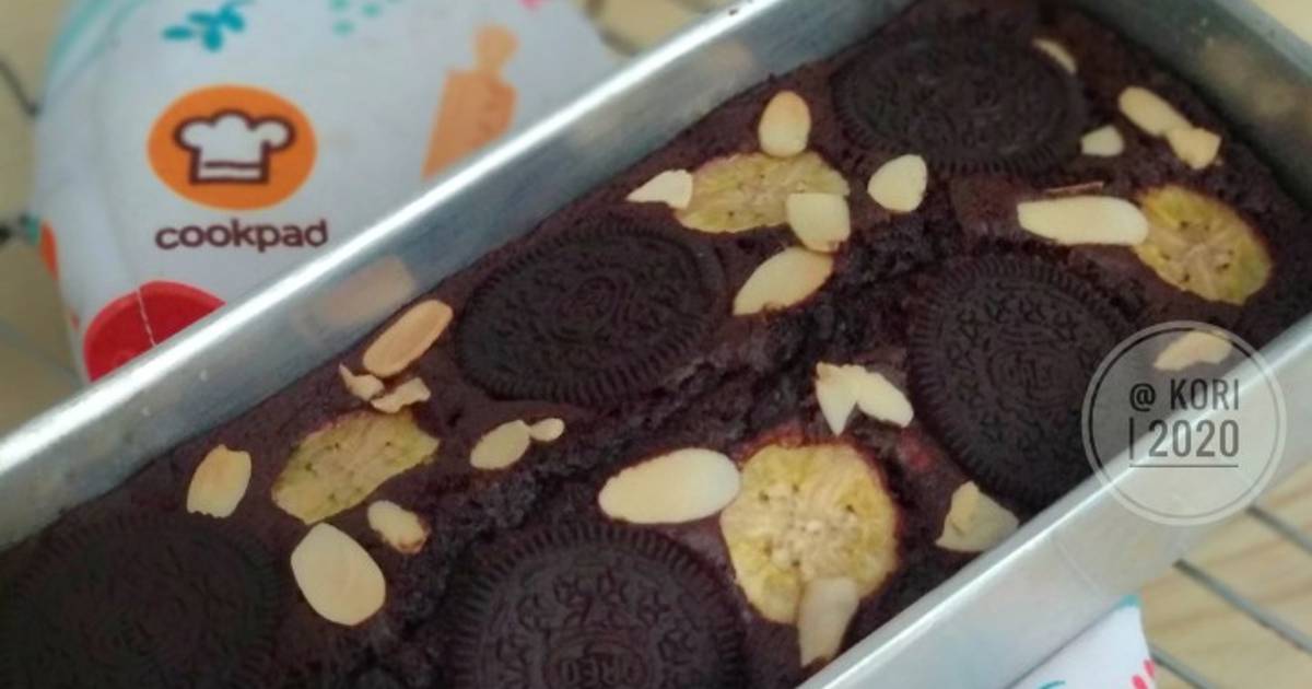 Resep Brownies Pisang Oreo #tanpaMixer oleh Mrs Kori - Cookpad