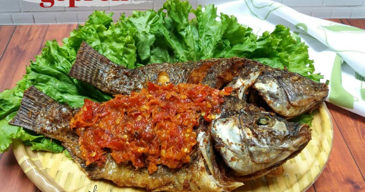 207 resep ikan geprek enak dan mudah - Cookpad