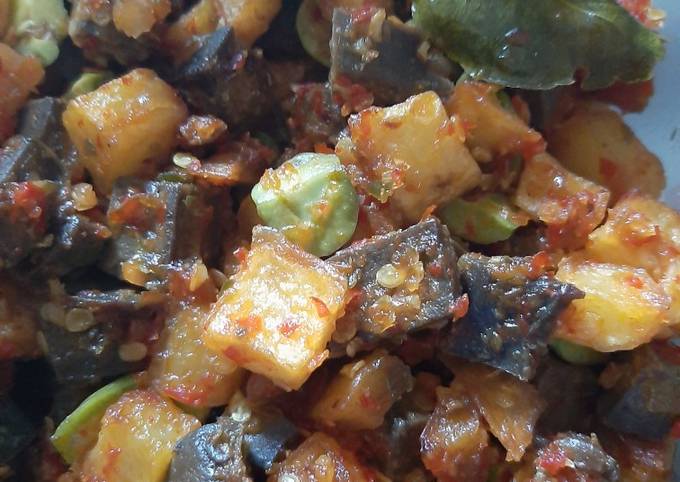 Resep Balado kentang petai hati sapi oleh Marlene SNAZDA - Cookpad
