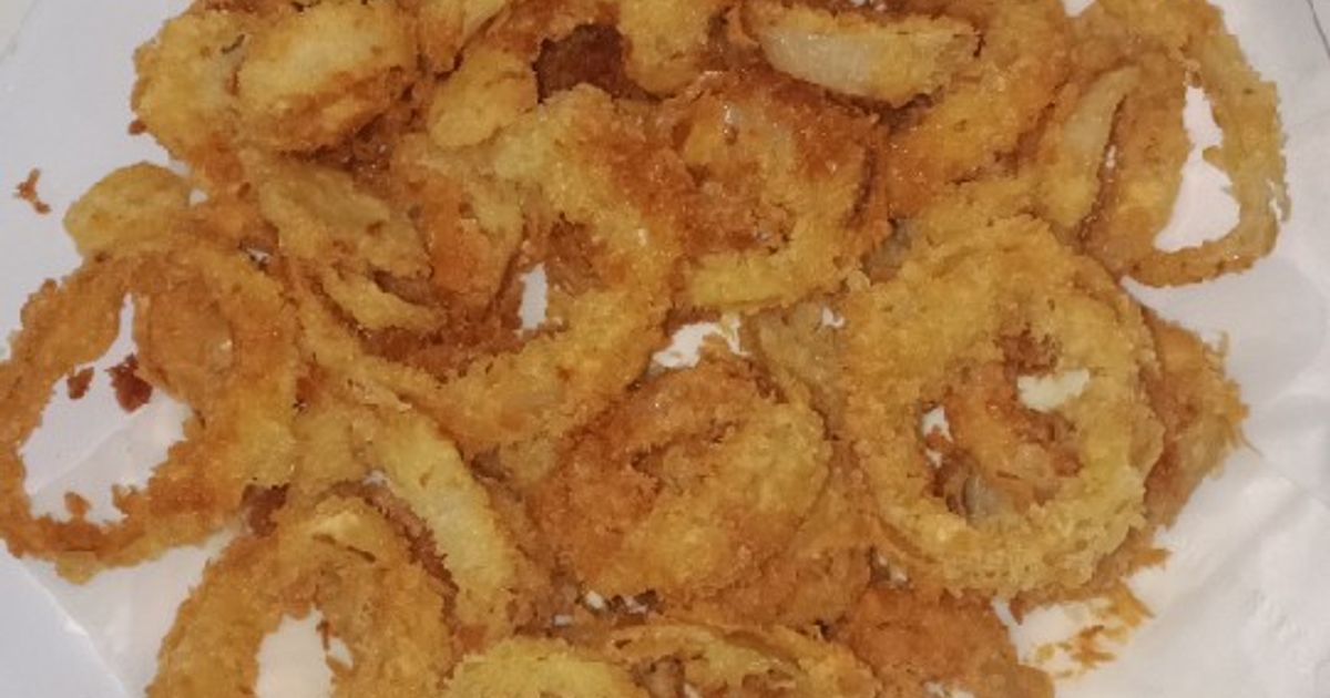 Resep Onion Ring Simple oleh Wulan - Cookpad