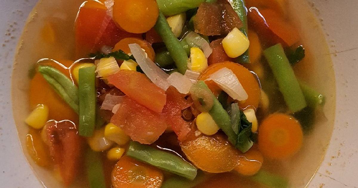 Resep Sop sayuran (cocok untuk vegetarian) oleh Eve - Cookpad