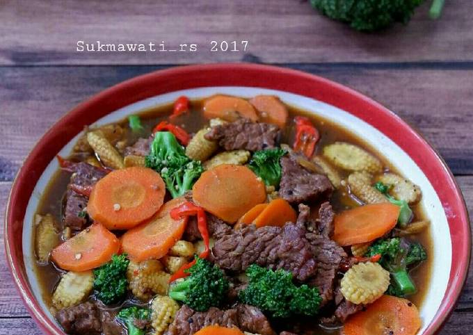 Resep Cah Daging Sayuran oleh Sukmawati_rs - Cookpad