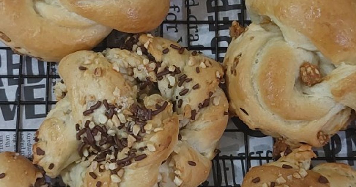 Resep roti nougat rumahan enak dan mudah - Cookpad