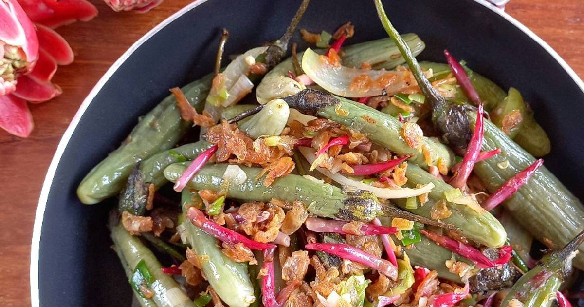 Resep Tumis Terong Bunga Kecombrang oleh Binti Sae - Cookpad