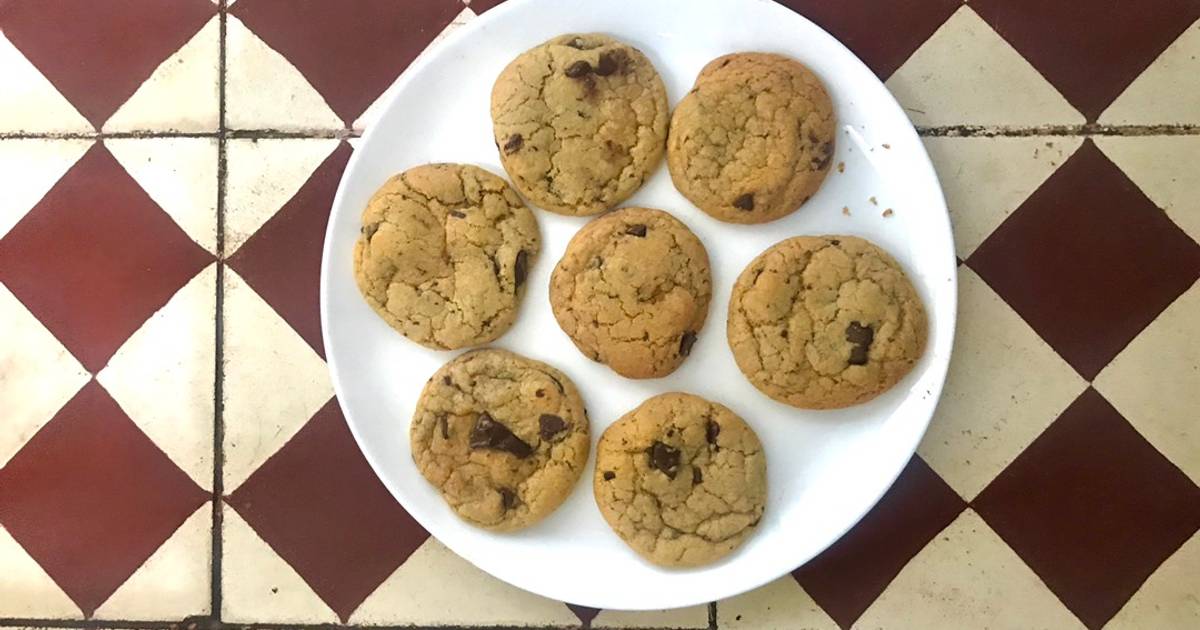 Las mejores cookies de chips de chocolate Receta de Luli O’Keefe- Cookpad