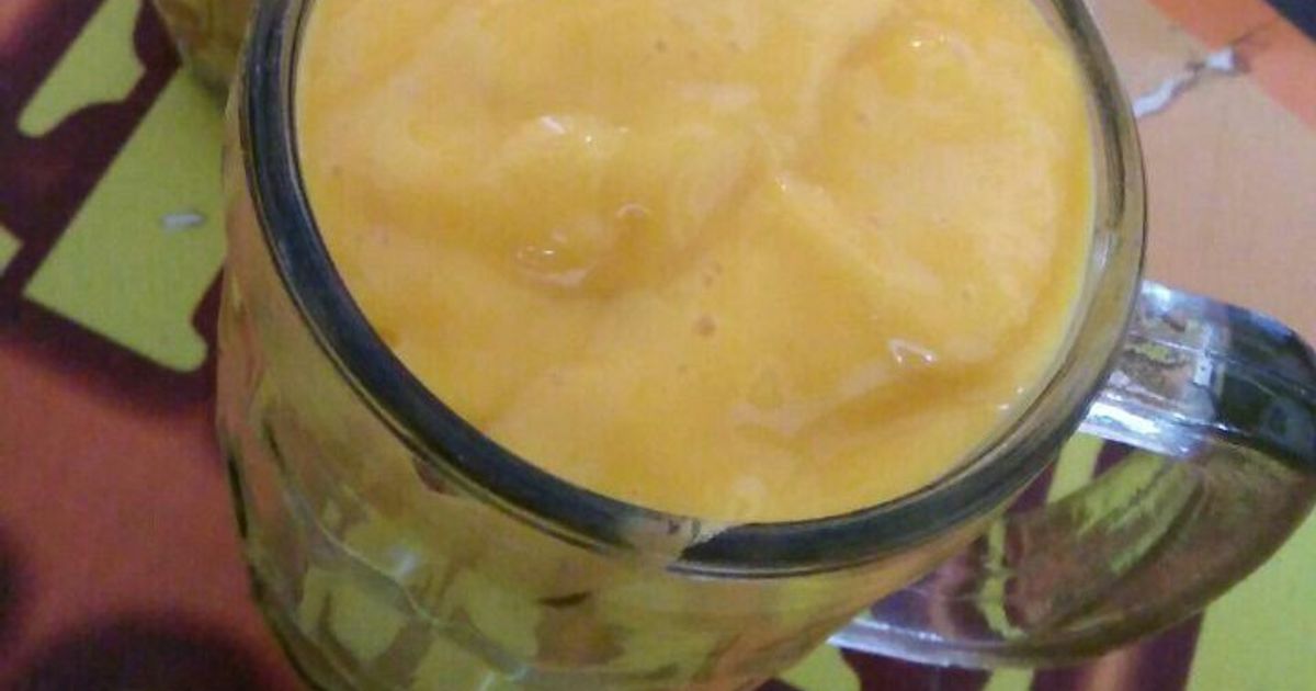 Mango Shake Recipe by Twinkle Garg - Cookpad