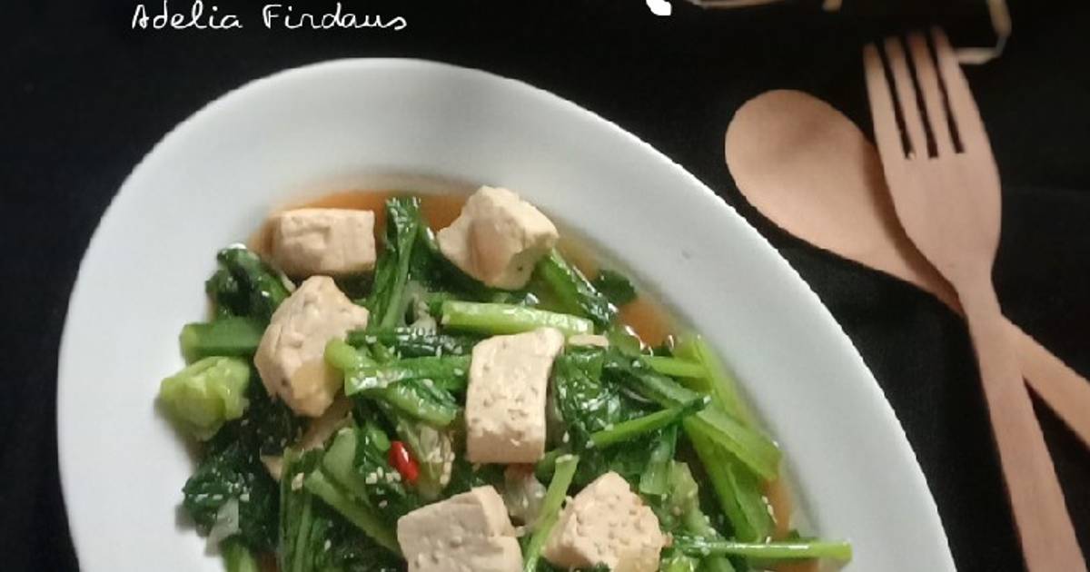 56 resep cah kailan tahu enak dan mudah - Cookpad