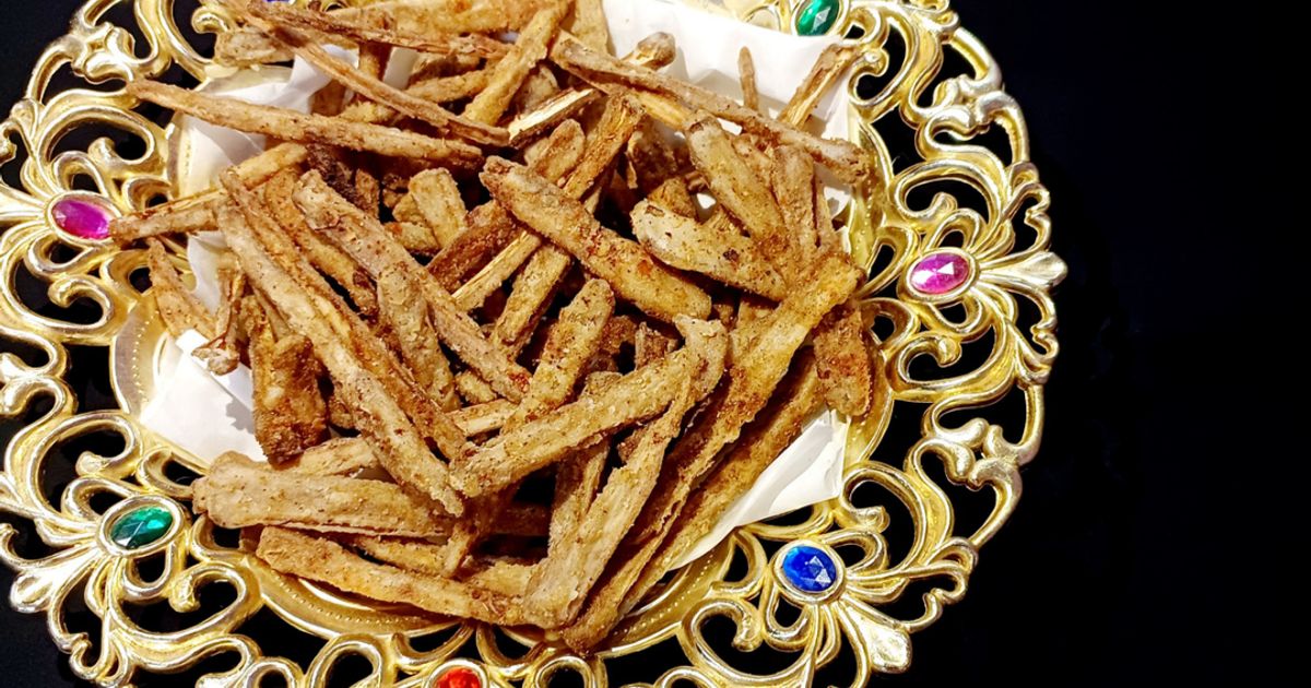 Banana Stem Finger Chips Recipe by ZMA - Cookpad