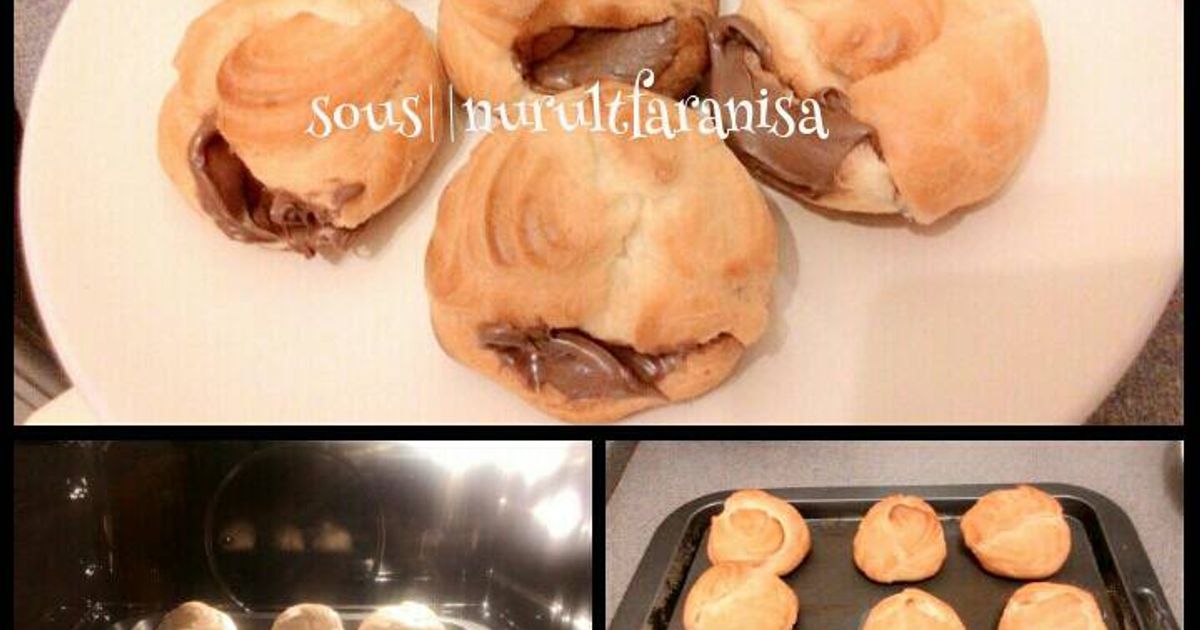 Resep Kue Sous Isi Coklat Mudah oleh nurultia - Cookpad