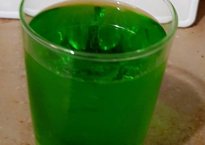 Green sharbat Recipe by Sadia Alvi - Cookpad