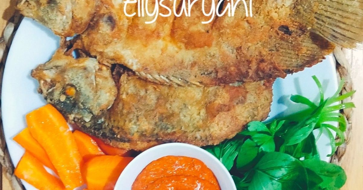 Resep olahan gurame tepung rumahan enak dan mudah - Cookpad