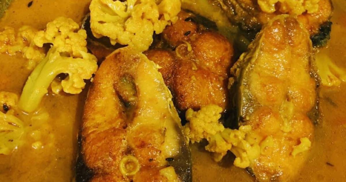 Fish Cauliflower Curry Recipe by Sudipa Gope - Cookpad