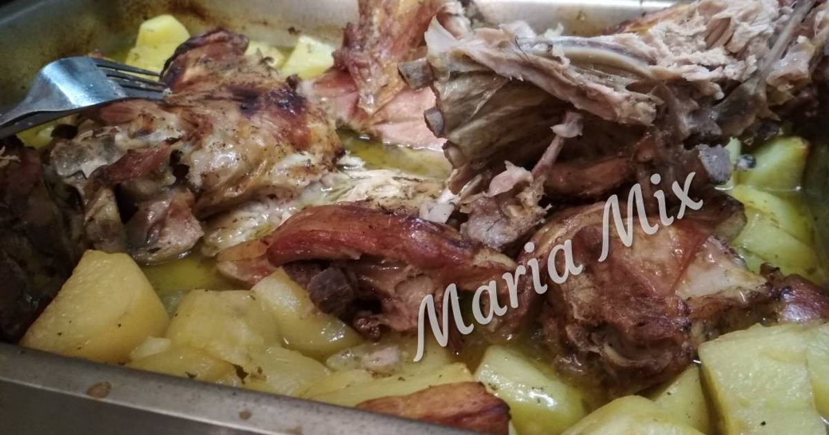 Αρνάκι με πατάτες στον φούρνο Συνταγή από τον/την Maria Mix - Cookpad