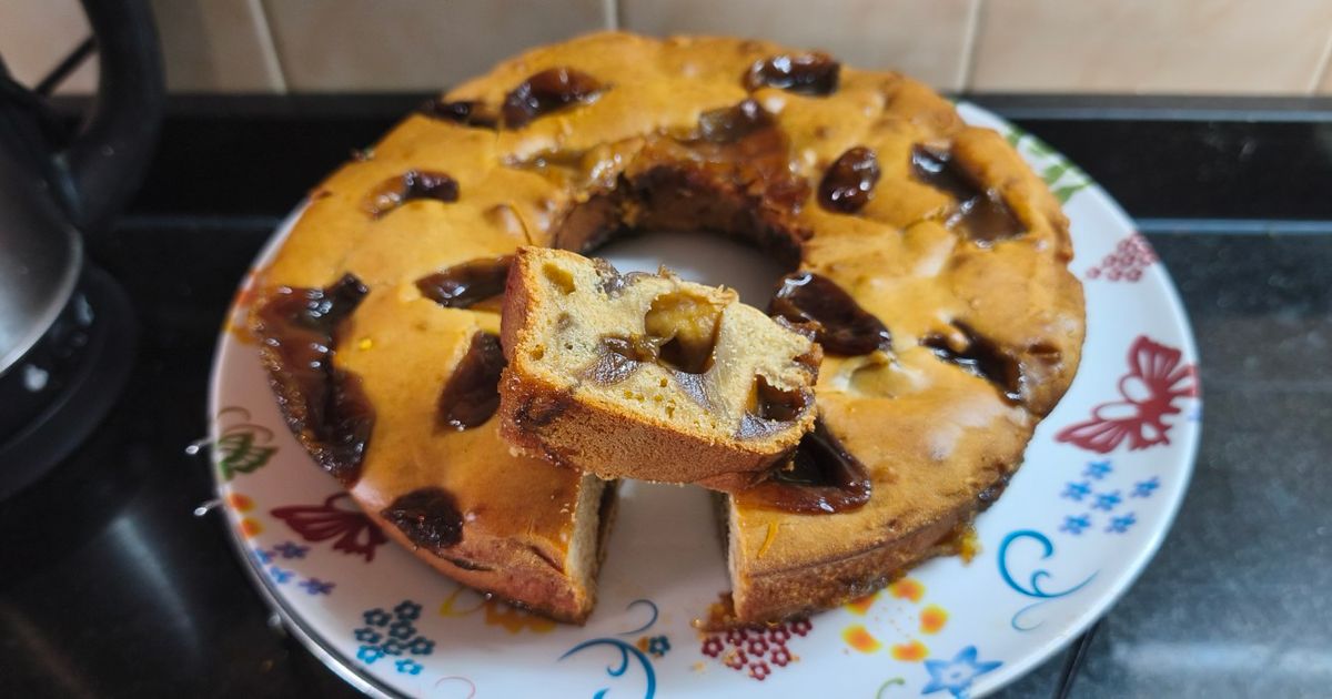 Budín Con Tropezones De Dulce De Batata Receta de aliciaarechavala- Cookpad