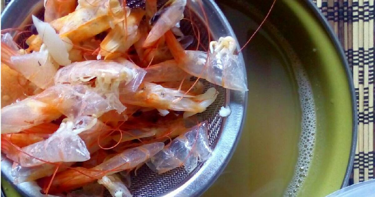 Resep Kaldu Udang (Memanfaatkan Kepala & Ekor Udang) oleh Ribka Arini ...