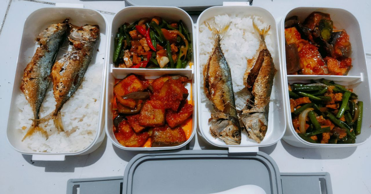 Resep Bekal Terong Balado, Tumis Kacang Panjang Tempe Dan Ikan Kembung ...