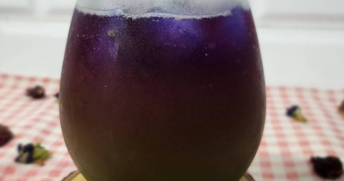 Resep Es Tebu Bunga Telang Rosella oleh MAMA EKA - Cookpad