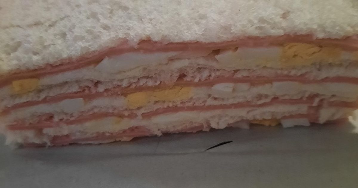 sandwich de miga de huevo duro - 20 recetas caseras- Cookpad