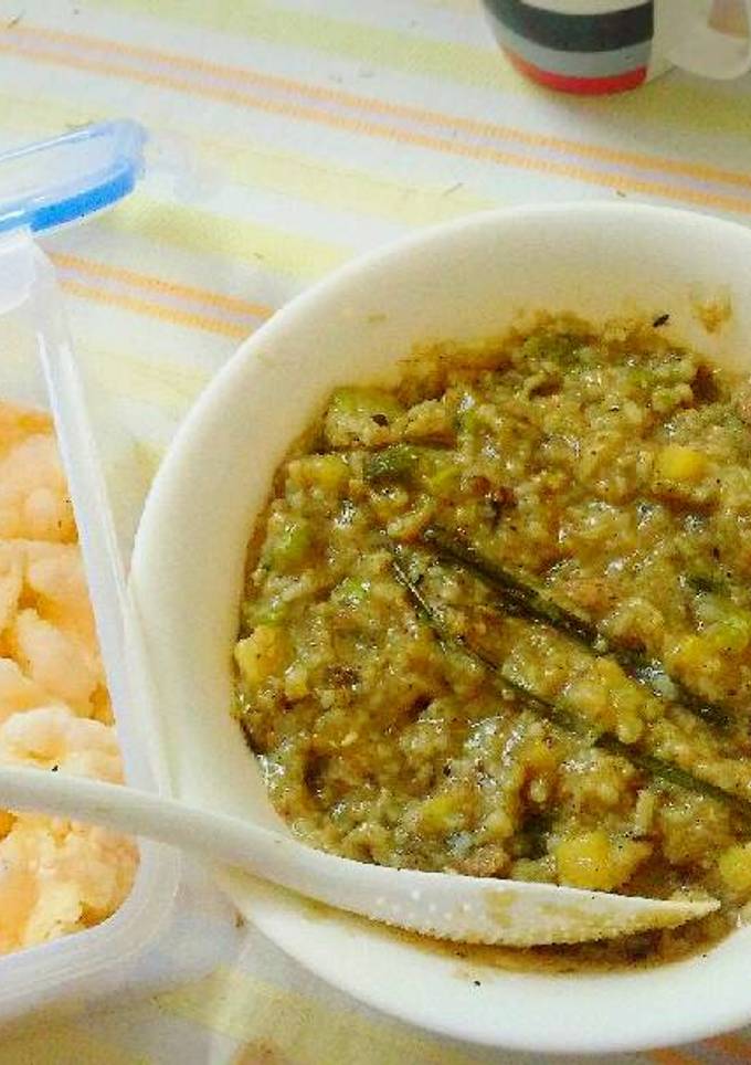 Resep Bubur Daging Sapi oleh Ditrianie's Kitchen - Cookpad