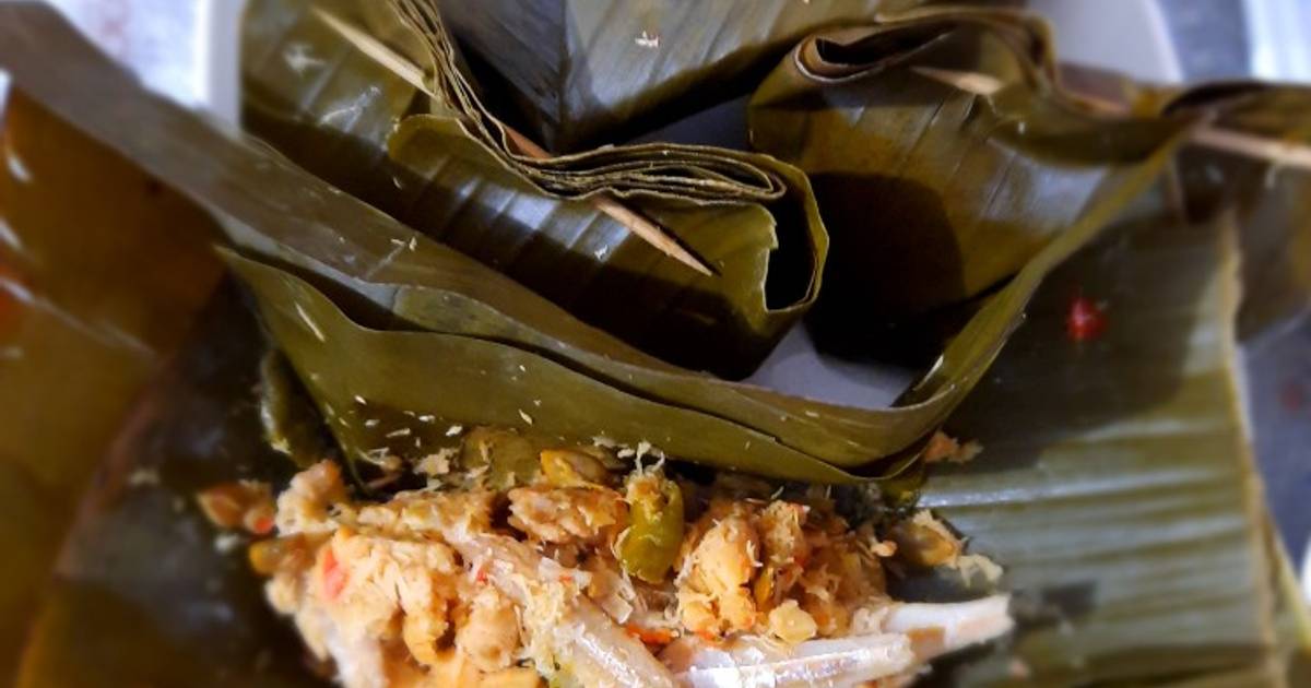 Resep Botok teri tempe mlanding(pete china) oleh Emiwati - Cookpad