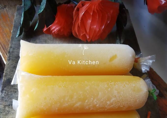 Resep Es lilin pop ice mangga oleh Iva - Cookpad