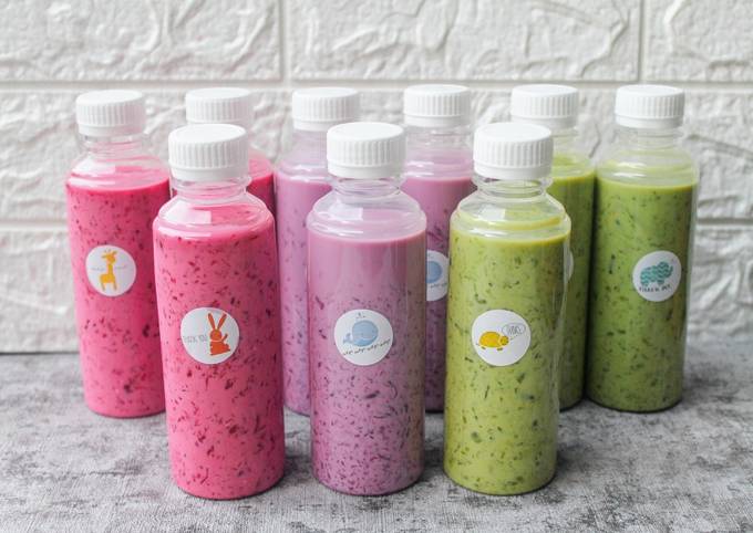 Resep Es Lumut 3 Rasa (Taro Matcha Red Velvet) oleh Easy Cooking Mom ...