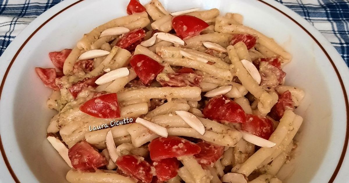 Cold Pasta With Avocado Pesto And Grape Tomatoes Recipe By Laura Cicutto