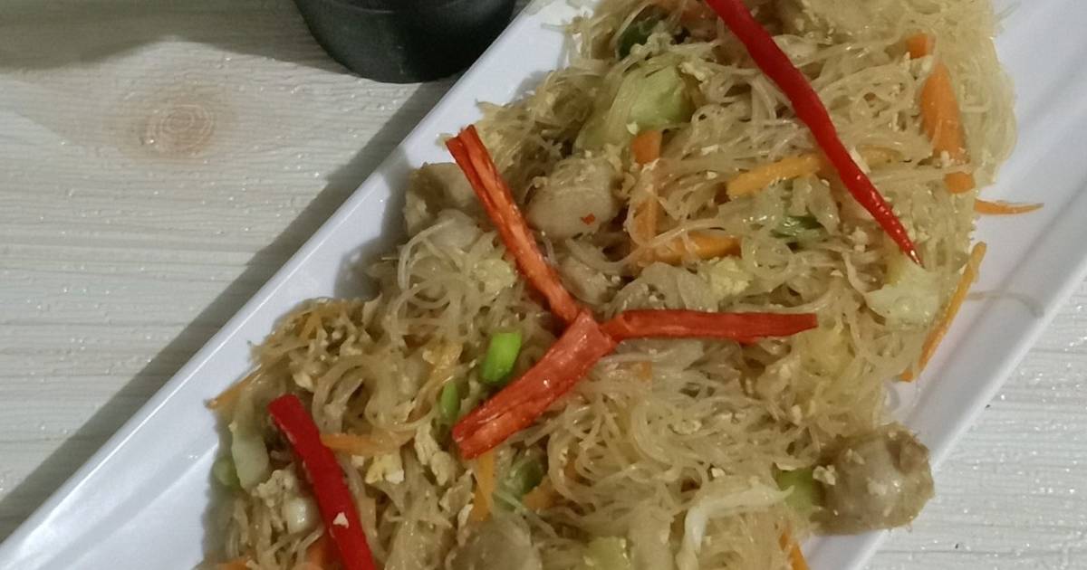 Resep Bihun goreng baso oleh Ratna - Cookpad