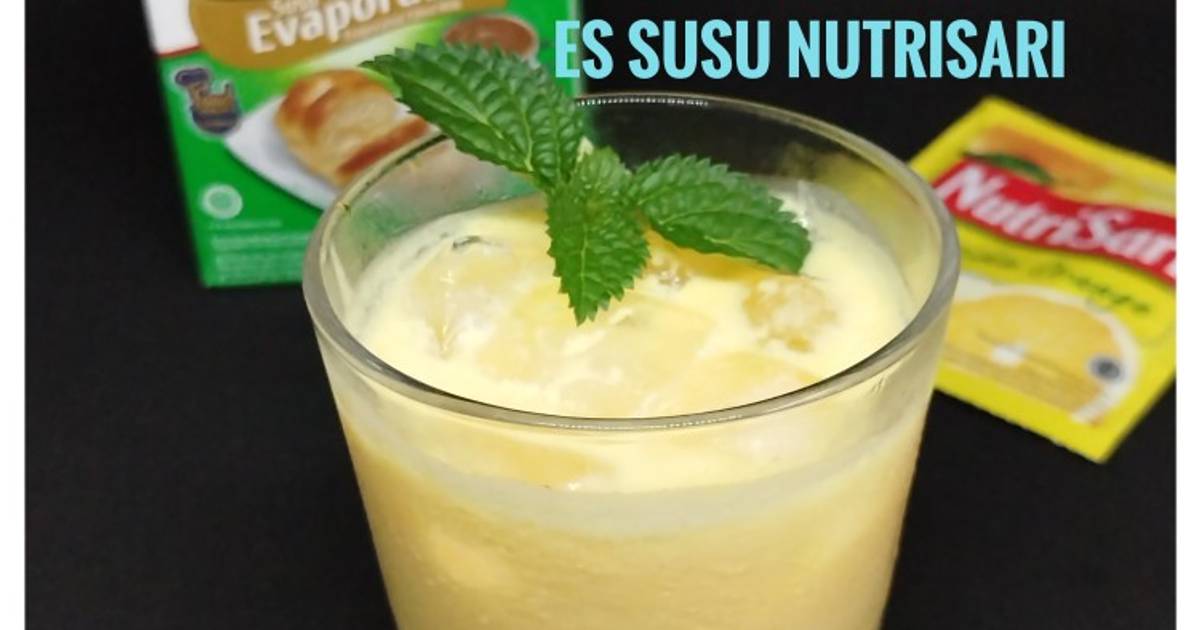 Resep Es Susu Nutrisari oleh yanti sutanto - Cookpad