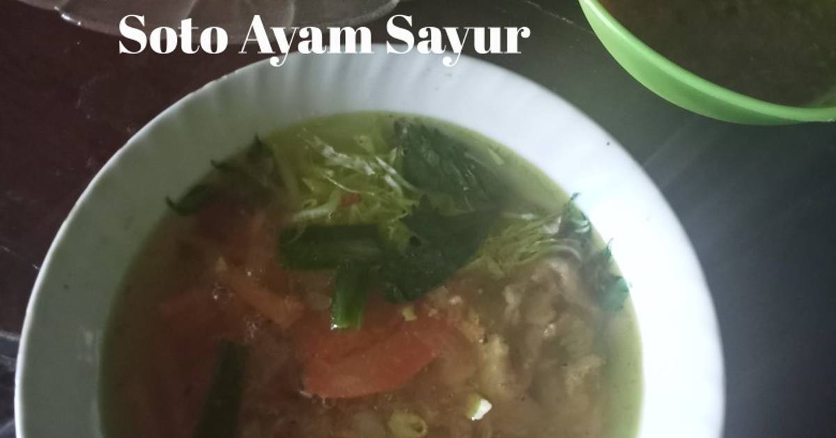 20 resep soto ayam sayur enak dan mudah - Cookpad