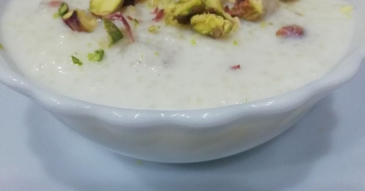 Samvat Rice Kheer Recipe by Aruna Thapar - Cookpad