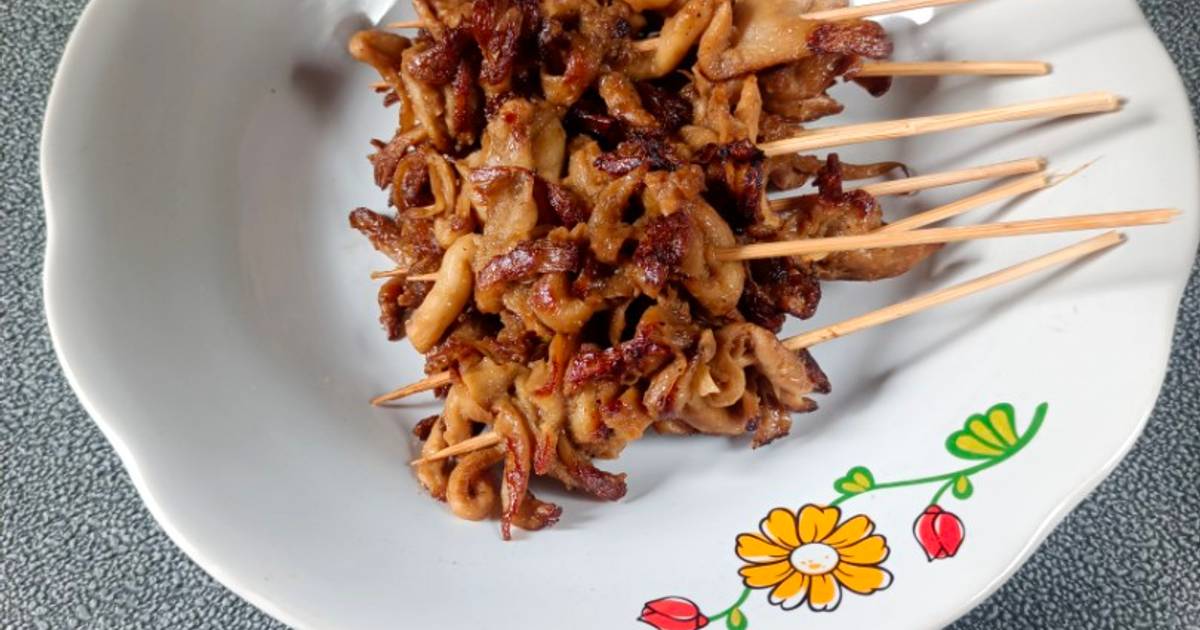 Resep Sate Jamur Tiram oleh Chendera Ria Lim - Cookpad