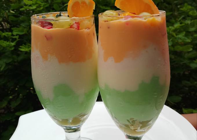 Tricolour Paneer Rabdi Fruit Truffle Recipe by Mital Viramgama - Cookpad