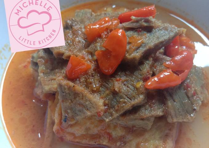 Resep Daging Kuah Pedas oleh Michelle Little Kitchen - Cookpad