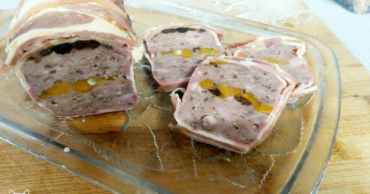 Beef Veal Bacon Terrine Recipe by Tati Loh (Mallee Hot Bite)