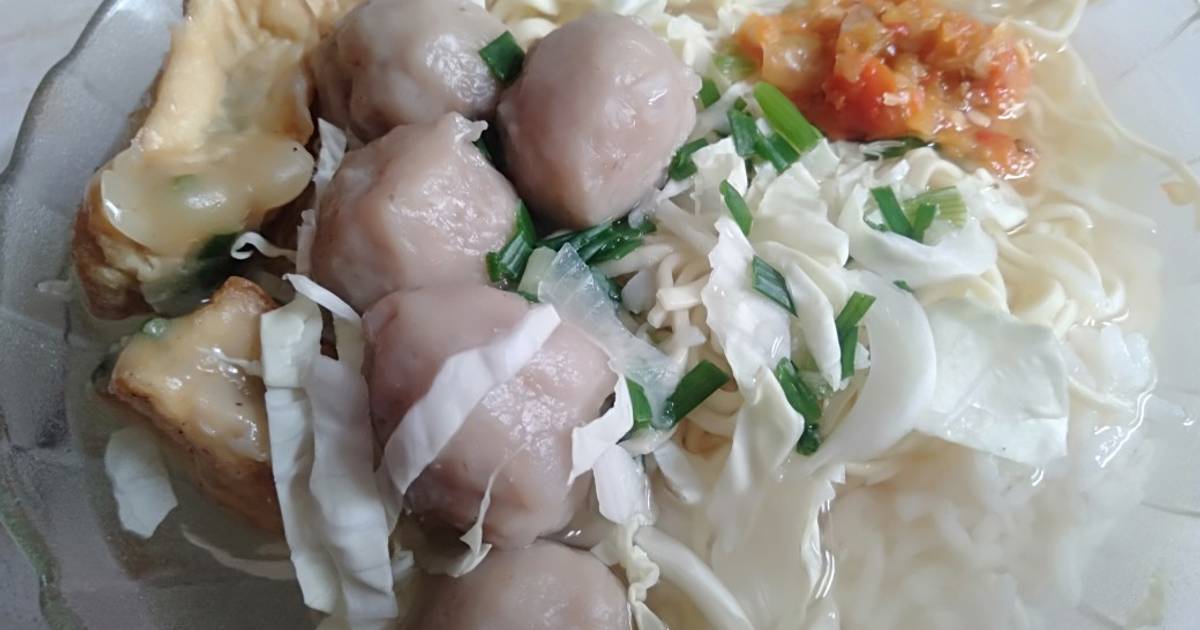 Resep Bakso Ala Rumahan π Oleh Arlina Dhama Yanti Cookpad