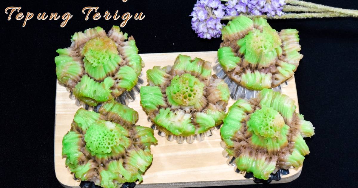 Resep Bikang Mawar Tepung Terigu oleh Saila DY - Cookpad