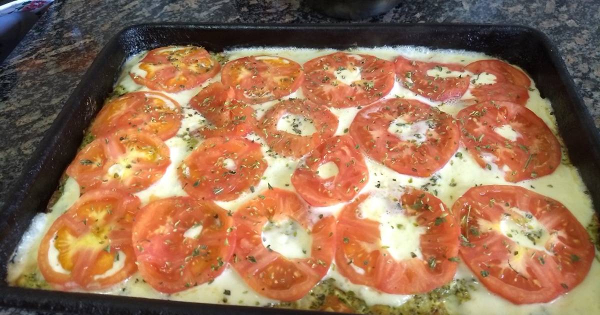 Pizza napolitana de brócoli y chaucha 💃 Receta de La turca - Cookpad