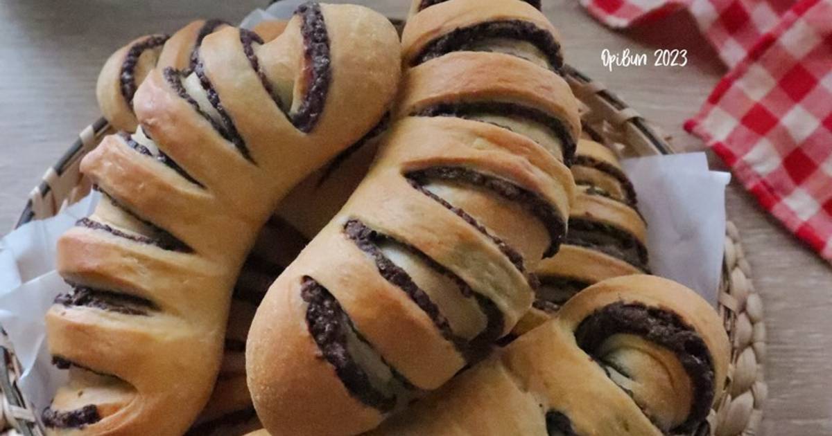 Resep Filipino Choco Bread oleh OpiBun - Cookpad
