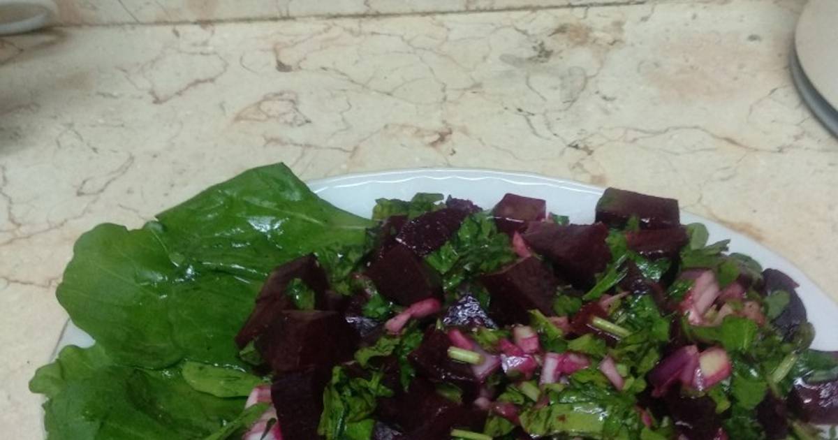 طريقة عمل سلطة بنجر (شمندر) على اصولها بطريقة سهلة وسريعة من Hanan ...