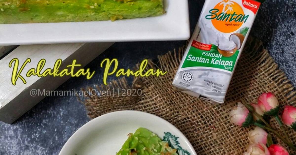 Resipi Kalakatar Pandan oleh Mamamikael Oven - Cookpad